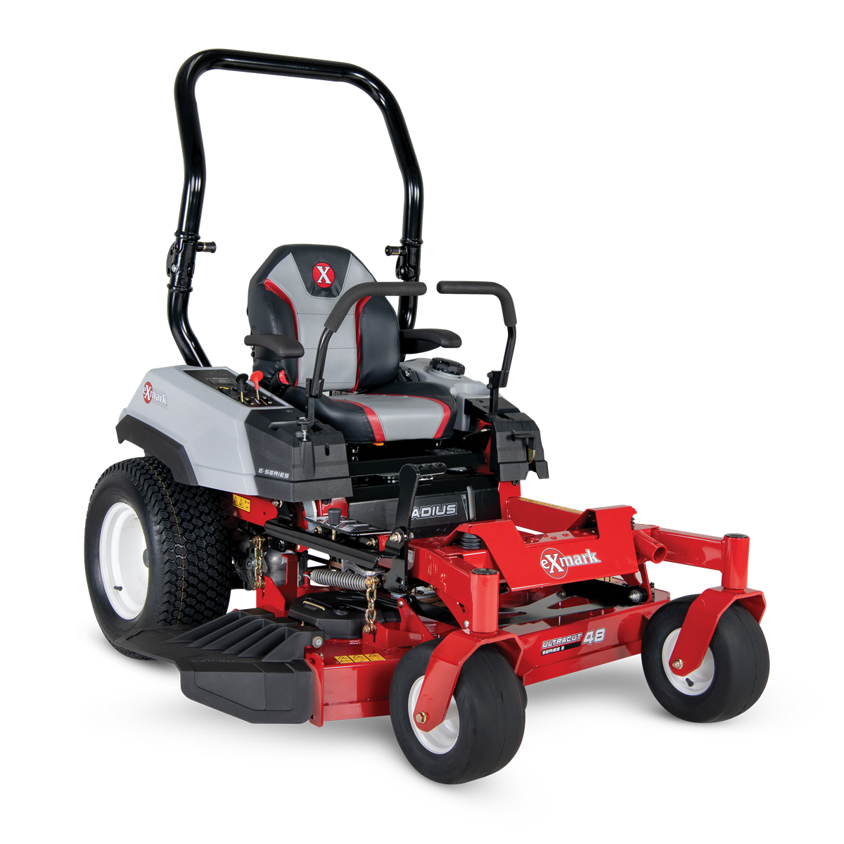 Exmark Radius E-Series with 24.5 HP* Exmark 708CC Engine and 48” UltraCut Series 3 (2-Blade ...